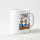Probate Law Estate Lawyer Funny Attorney Cartoon Large Coffee Mug | Zazzle