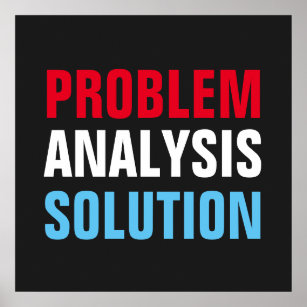 Problem And Solution Poster