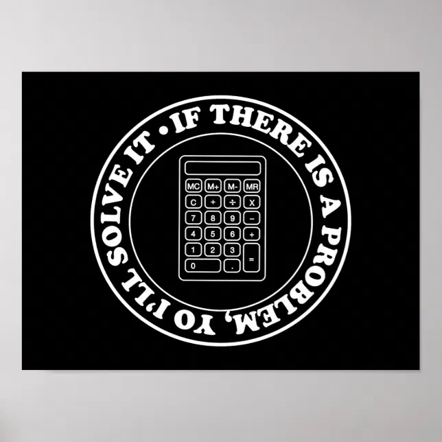 Problem Solver. Poster | Zazzle