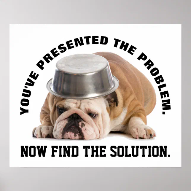 Problem Solving Poster | Zazzle
