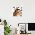 Proboscis Monkey Endangered Species Poster | Zazzle