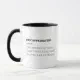 Procaffeinating Definition Caffeine Mug | Zazzle