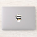 Procaffeinator Funny Caffeine Coffee Pun Sticker | Zazzle