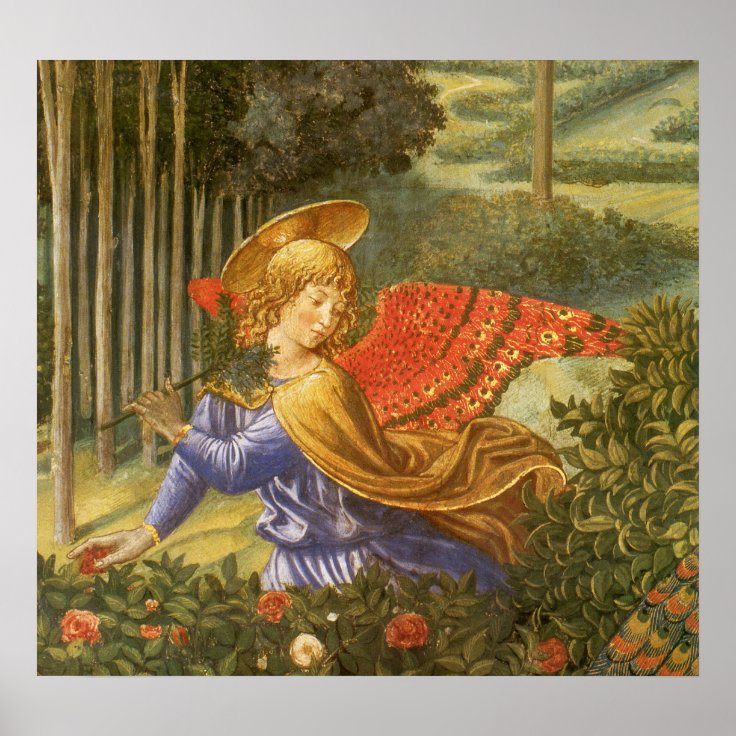 Procession of the Magi Angel by Benozzo Gozzoli Poster | Zazzle