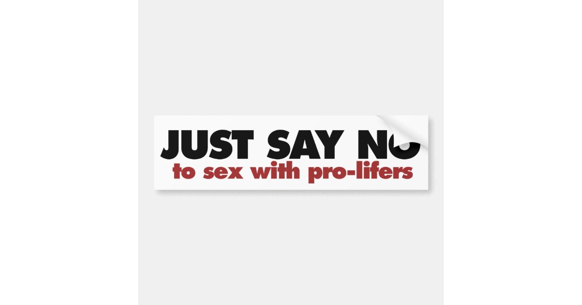 ProChoice Bumper Sticker | Zazzle