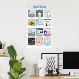 Procrastination Poster | Zazzle
