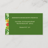 Produce Fruit and Vegetables Business Card | Zazzle