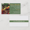 Produce Market Business Card | Zazzle
