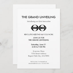 Product Launch Grand Unveiling Invitation | Zazzle