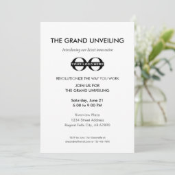 Product Launch Grand Unveiling Invitation | Zazzle