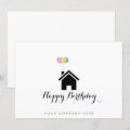 Profession Real Estate Happy Birthday Realtor Card | Zazzle
