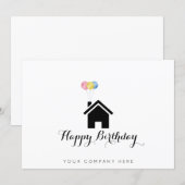 Profession Real Estate Happy Birthday Realtor Card | Zazzle