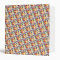 Professional Accountant Iconic Small Pattern 3 Ring Binder | Zazzle