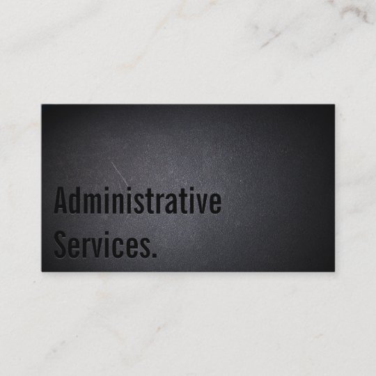Professional Administrative Services Business Card | Zazzle.com