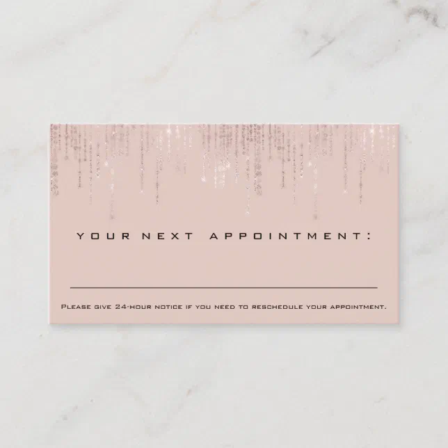 Professional Appointment Reminder Certificated Business Card | Zazzle