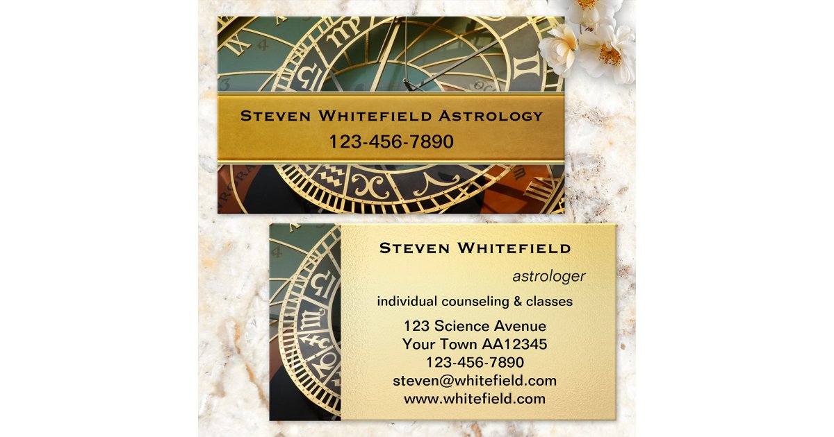 Professional Astrologer Business Card | Zazzle
