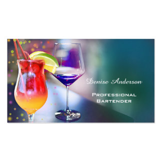 Bartender Business Cards & Templates | Zazzle