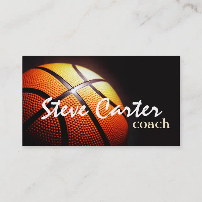 Professional Basketball Coach Player Sport Card | Zazzle