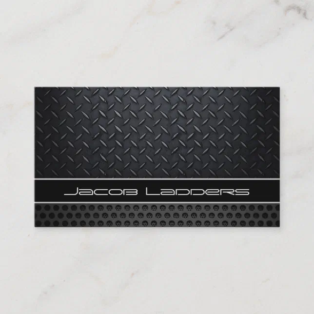 Professional Black Carbon Fiber Auto Design Business Card | Zazzle