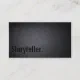 Professional Black Out Storyteller Business Card | Zazzle