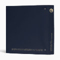 Professional Blue Legal Binder | Zazzle