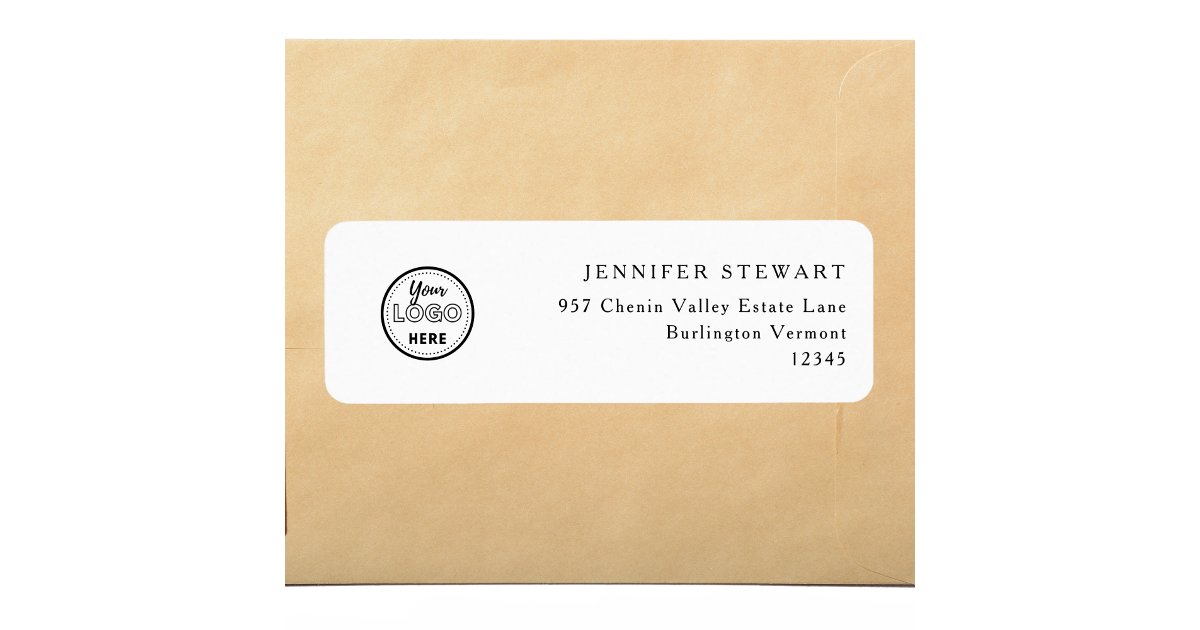 Professional Branding Minimalist Logo White Label | Zazzle