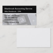 Professional Business Accountant Business Card | Zazzle