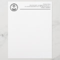 Professional Business Logo Header Letterhead | Zazzle