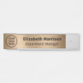Professional Business Logo Name Gold Door Sign | Zazzle