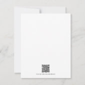 Professional Business Logo QR Code Note Card | Zazzle