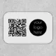 Professional Business Logo QR Code Patch White | Zazzle