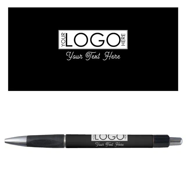 Professional Business Logo Retro Script Text Pen | Zazzle