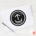 Professional Business Round Logo Product Packaging Classic Round ...