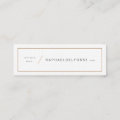Professional calling card - Minimalist | Zazzle