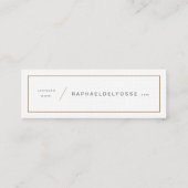 Professional calling card - Minimalist | Zazzle