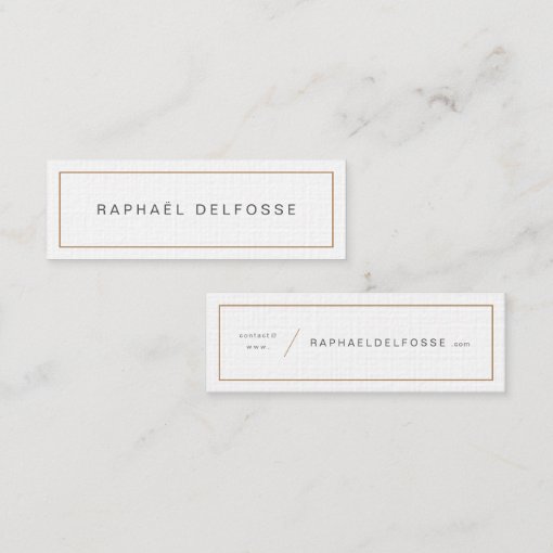 Professional calling card - Minimalist | Zazzle