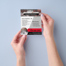 Professional Car Wash Auto Detailing Cleaning Flyer | Zazzle