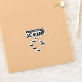 Professional Cat Herder Funny Herding Cats Sticker | Zazzle