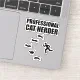 Professional Cat Herder Funny Herding Cats Sticker | Zazzle