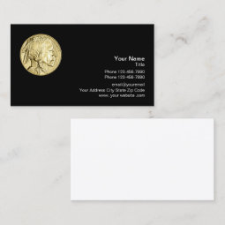 Professional Coin Collector Business Card | Zazzle