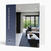 Professional Company Logo Project Binder | Zazzle