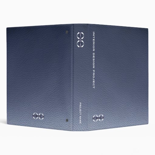 Professional Company Logo Project Binder | Zazzle