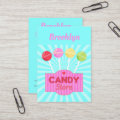 Professional Confectionery Sweet Shop Candy Store Business Card | Zazzle