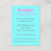 Professional Confectionery Sweet Shop Candy Store Business Card | Zazzle