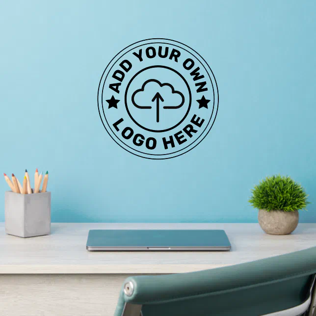 Professional Custom Company Business Logo Office Wall Decal | Zazzle