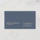 Professional Dark Blue Premium Pearl Finish Modern Business Card | Zazzle