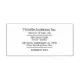 Professional DIY business particulars classy chic Self-inking Stamp ...