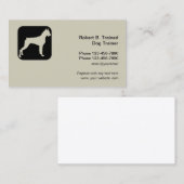 Professional Dog Trainer Business Card | Zazzle