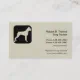 Professional Dog Trainer Business Card | Zazzle