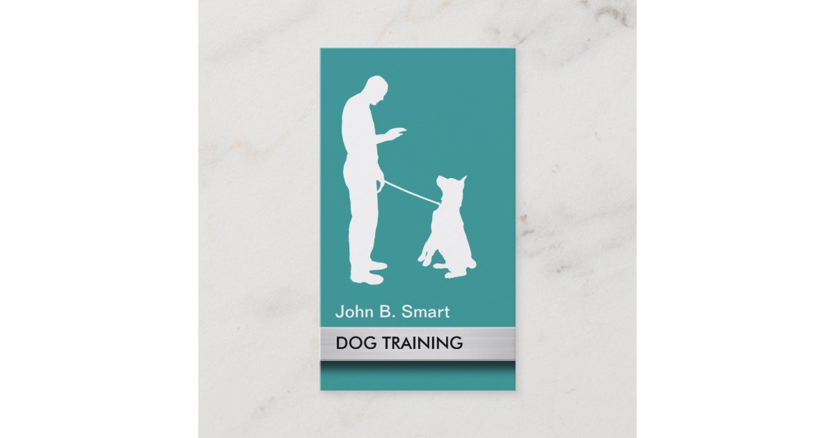 Professional Dog Trainer Business Card | Zazzle